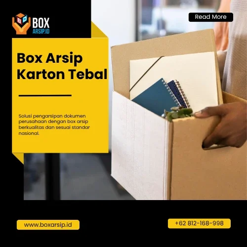 Box Arsip Karton Tebal - Box Arsip